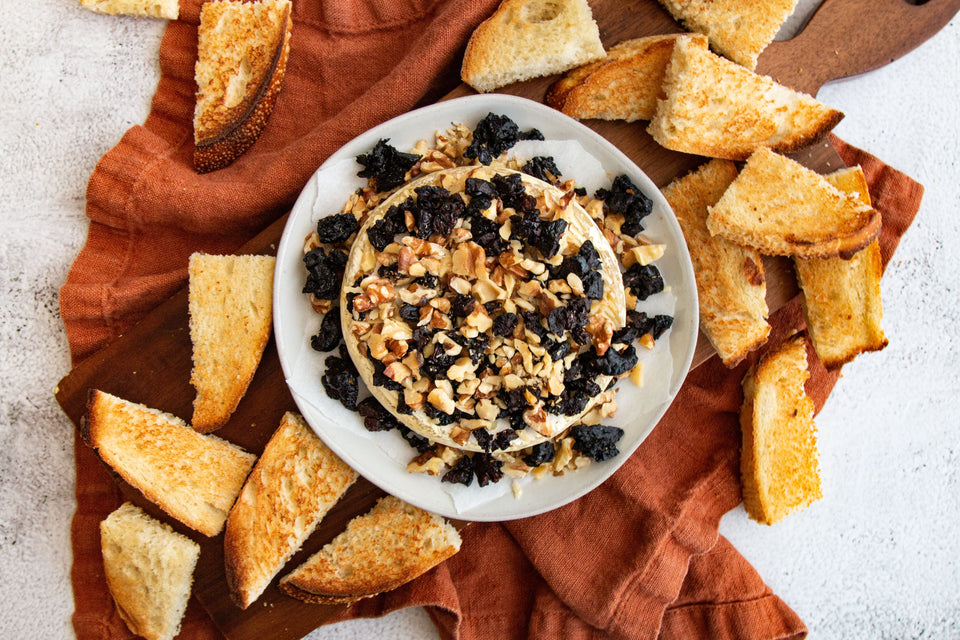 Dried Cherry & Walnut Baked Brie | Sunrise Fresh | Sunrise Fresh Dried ...